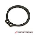 Rotor Clip External Retaining Ring, Steel Black Phosphate Finish, 55 mm Shaft Dia DSH-55ST PD | Zoro